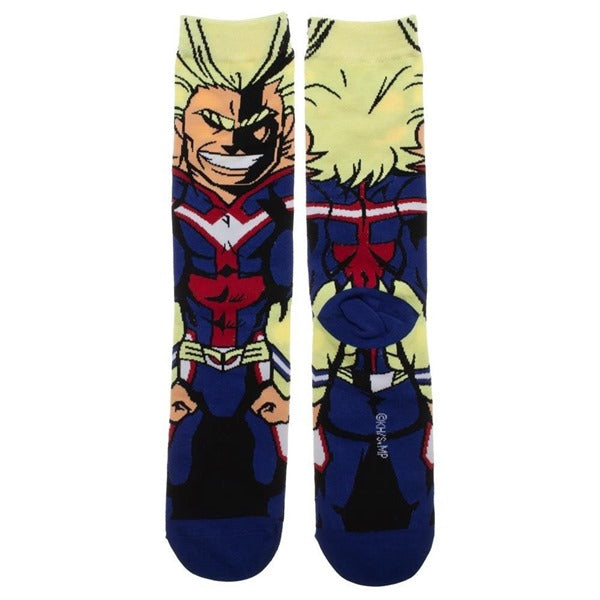My Hero All Might 360 Character Socks